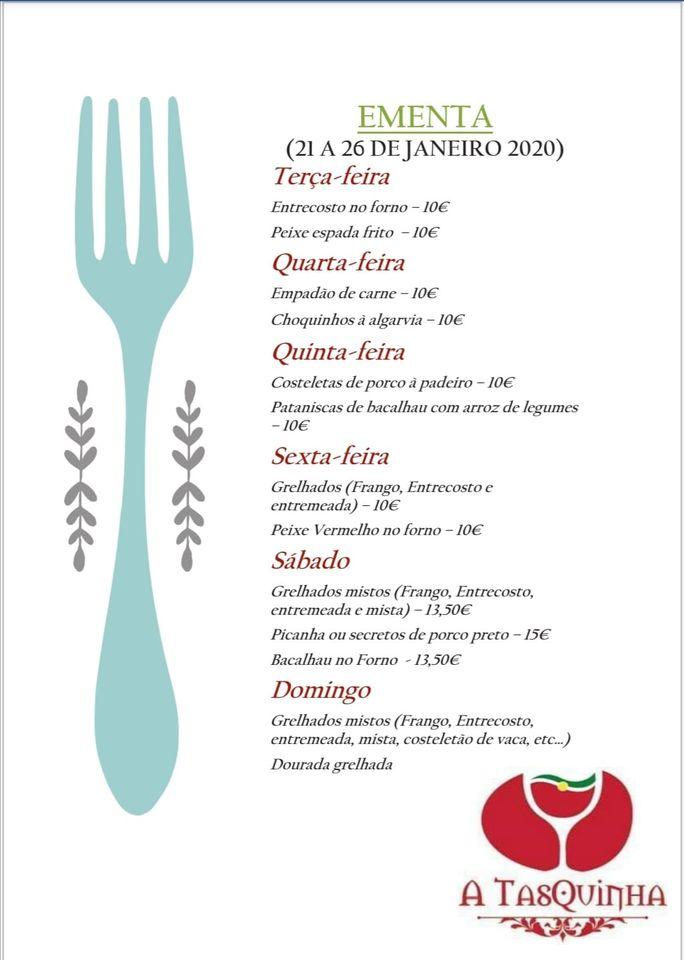 Speisekarte von Zur Taverne restaurant, Wiltz