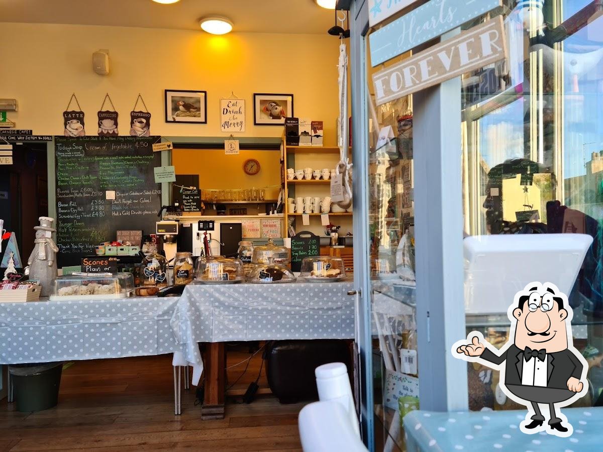 Carnegie Hall cafe in Portmahomack - Restaurant menu and reviews