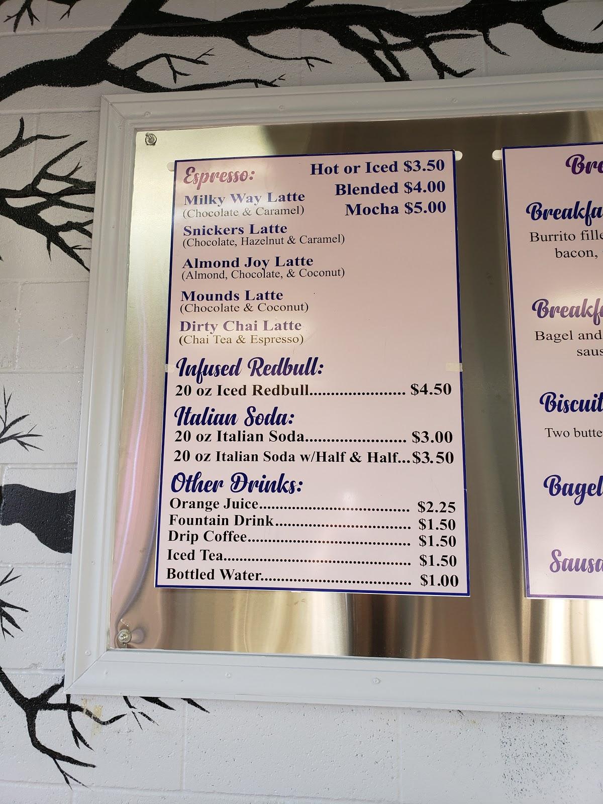 Menu at Diamond Deli restaurant, Eugene