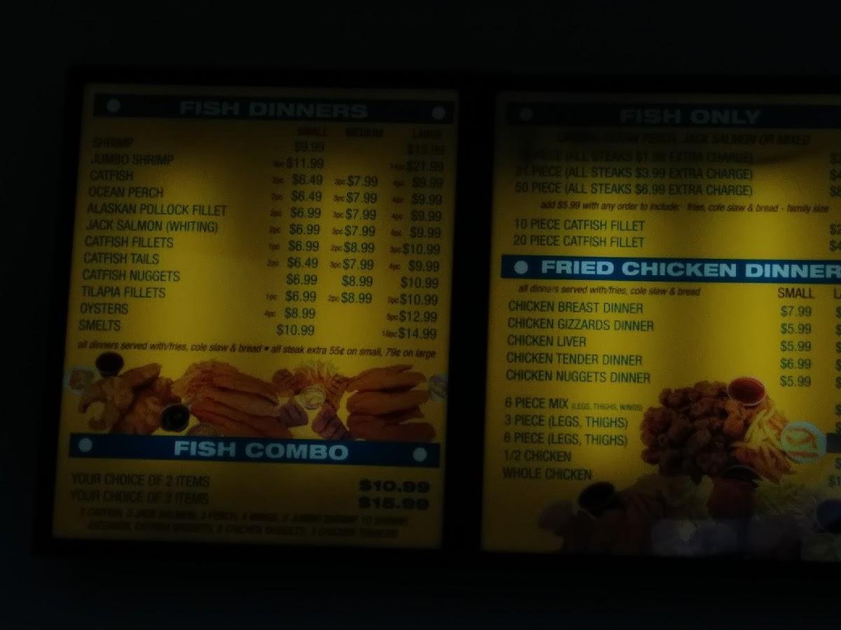 Menu at Shrimp Max of South Bend restaurant, South Bend