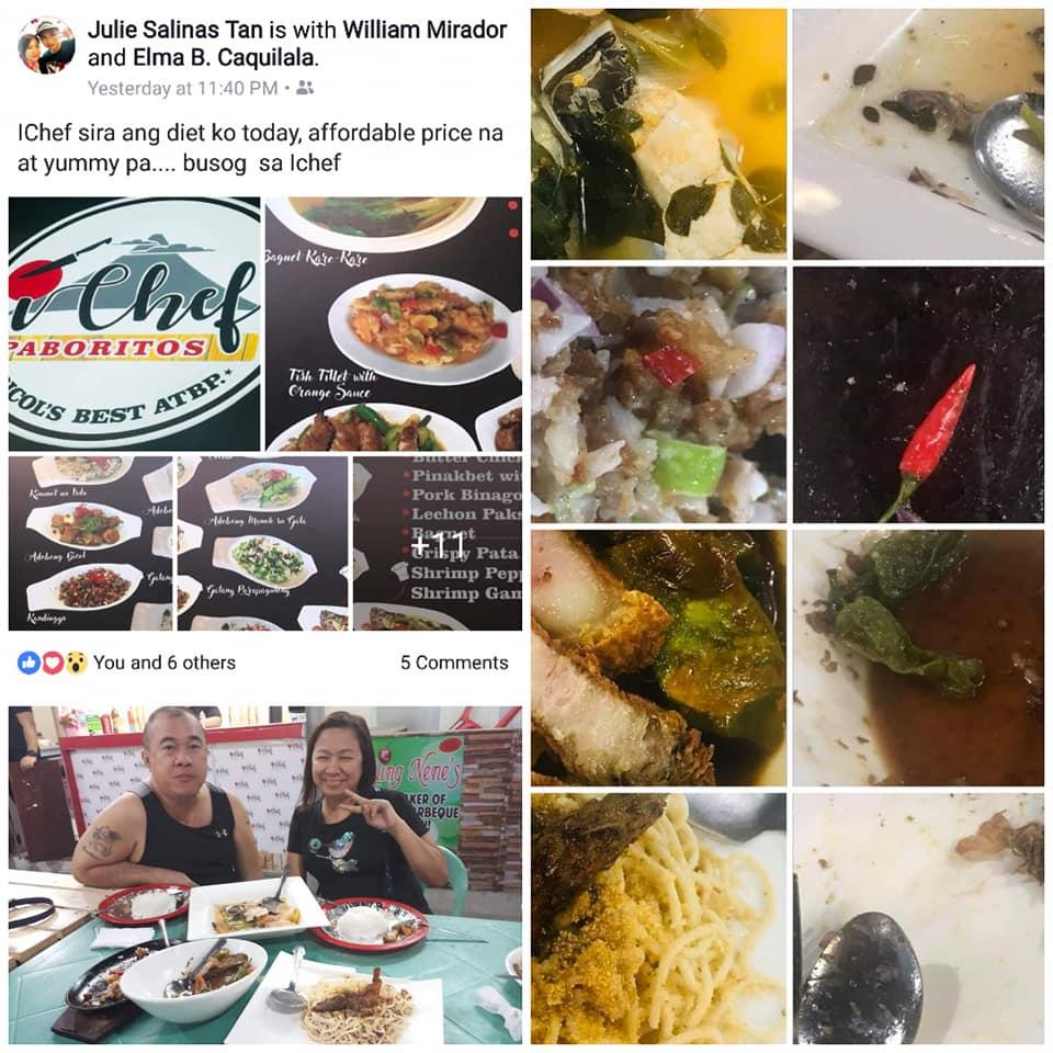 Menu at IChef Paboritos Bicol's Best atbp. restaurant, Olongapo