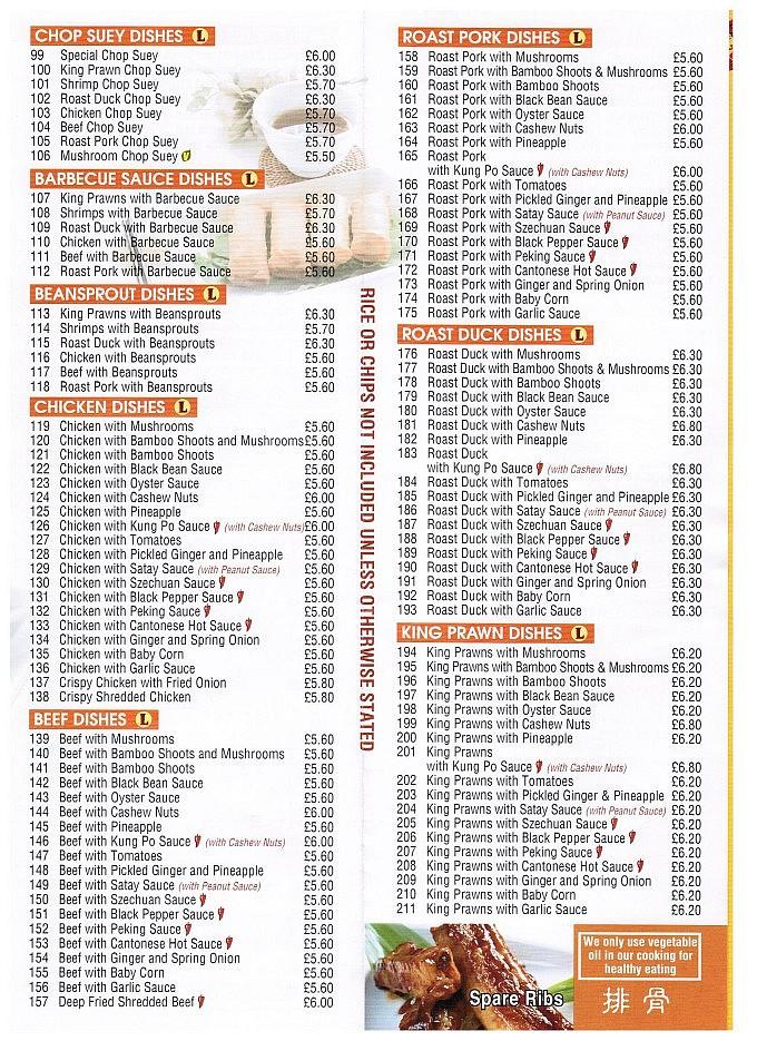 Menu at New City Takeaway fast food, Telford