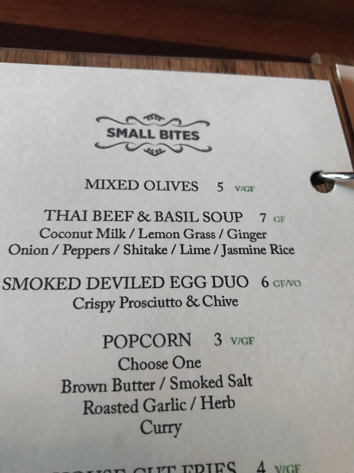 Menu at The Summit pub & bar, Pittsburgh