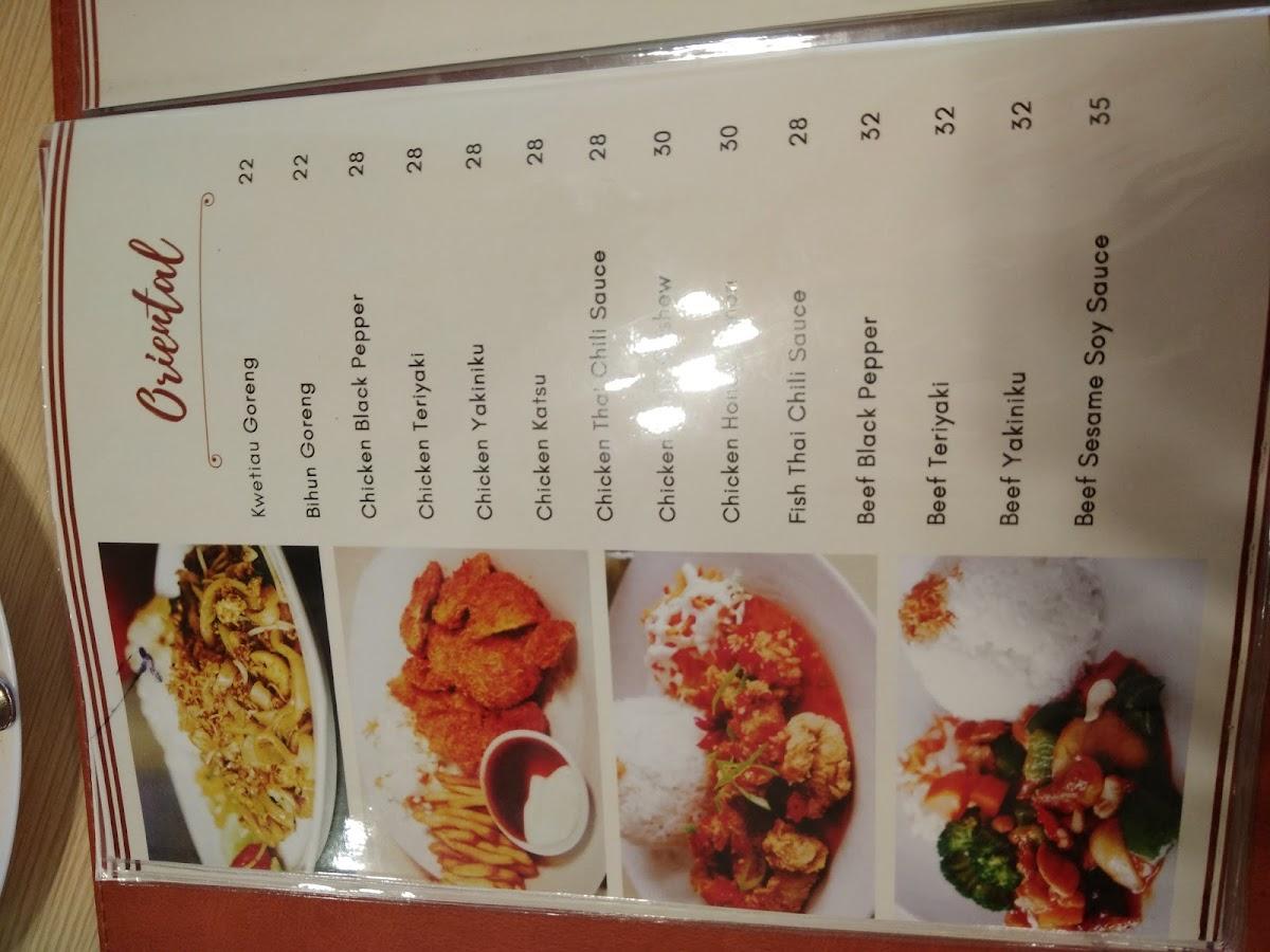 Menu at Hoya Bakery & Resto, Padang, Jl. Raya Indarung-Rimbo Datar
