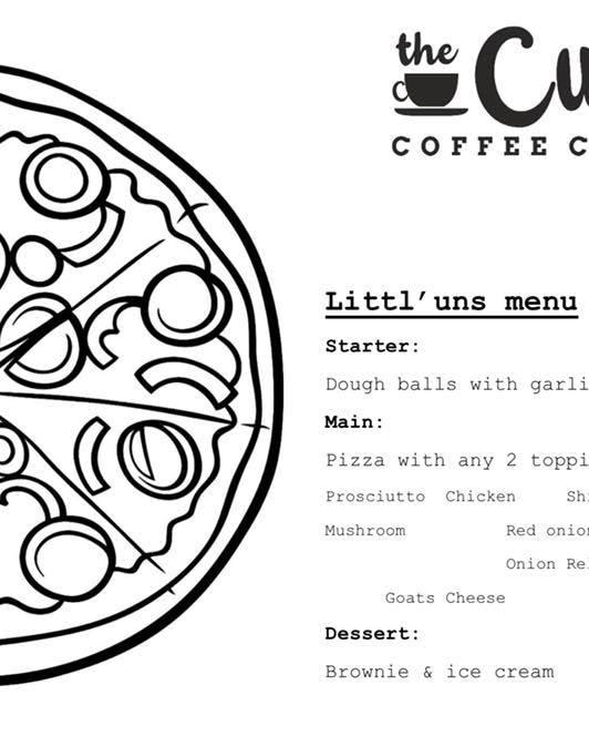 Menu at The Curious Coffee Company desserts, Easingwold