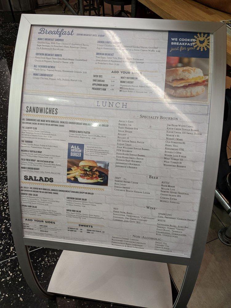Menu at Spring Chicken - Miami International Airport restaurant, Miami