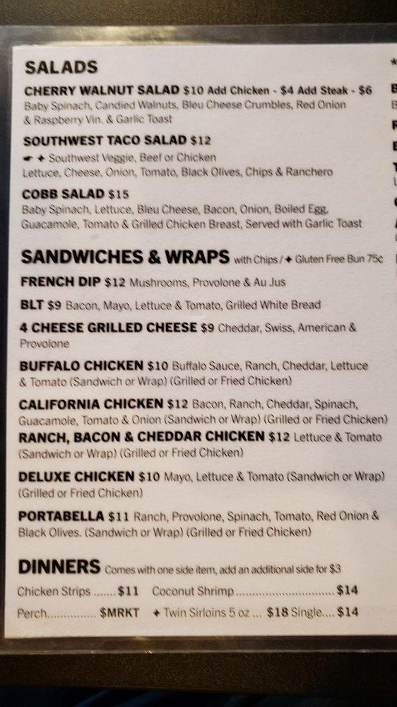 Menu at The Antler Pentwater pub & bar, Pentwater