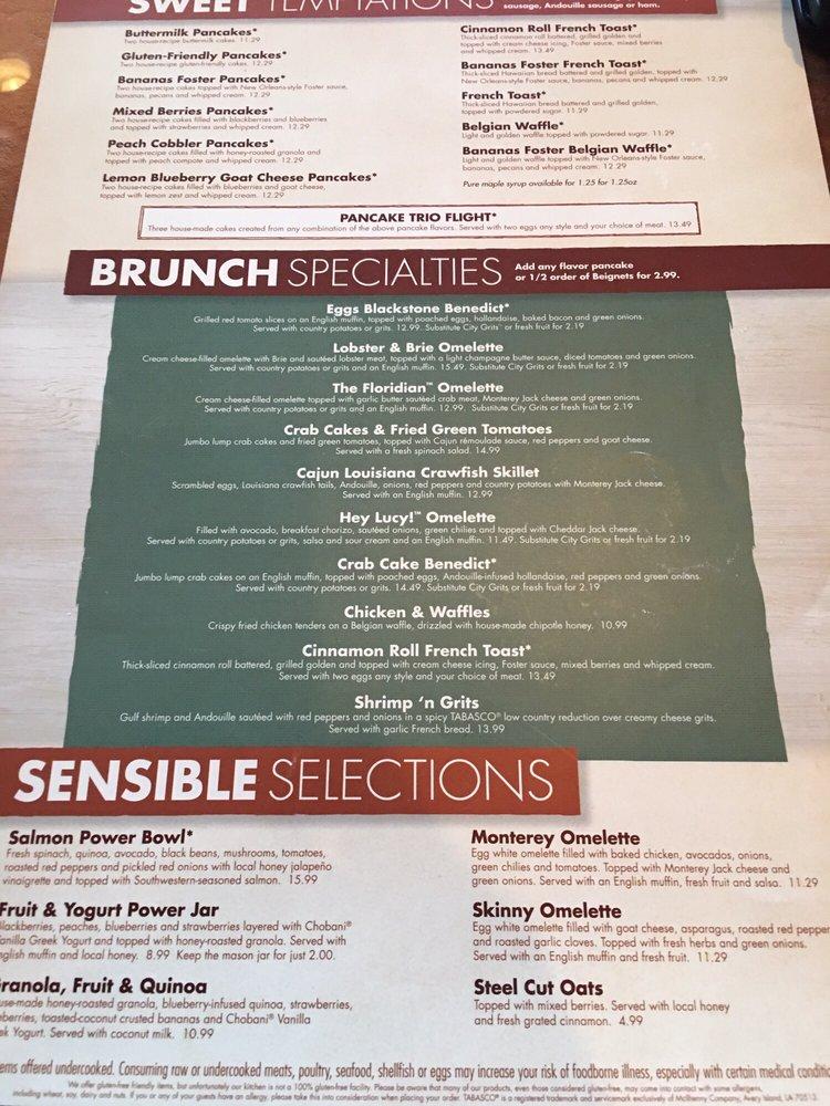 Menu at Another Broken Egg Cafe, Memphis, 65 S Highland St