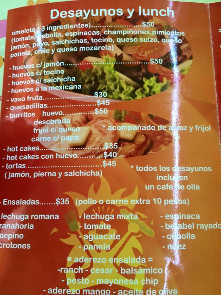Menu at Riko Los cabos pub & bar, Cabo San Lucas