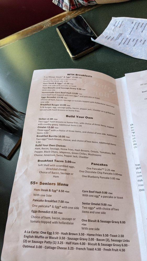 Menu at Slaughterhouse: What the Hell Bar & Grill, Mesa, E Main St Ste 115