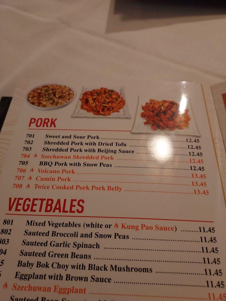 Menu at Imperial Chinese Restaurant, Simi Valley