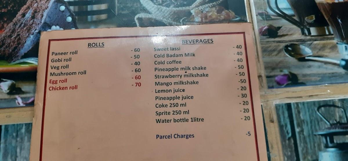 Menu at Jeni's Kitchen, Bengaluru