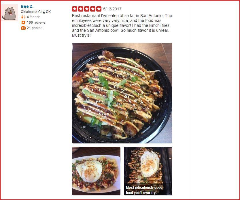 Menu at Gogi Street (Korean Fusion) BBQ, San Antonio