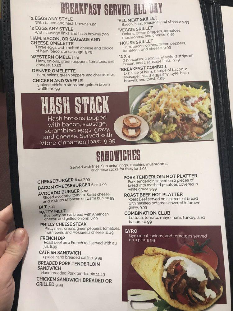 Menu at Lucci’s Café desserts, Fort Scott