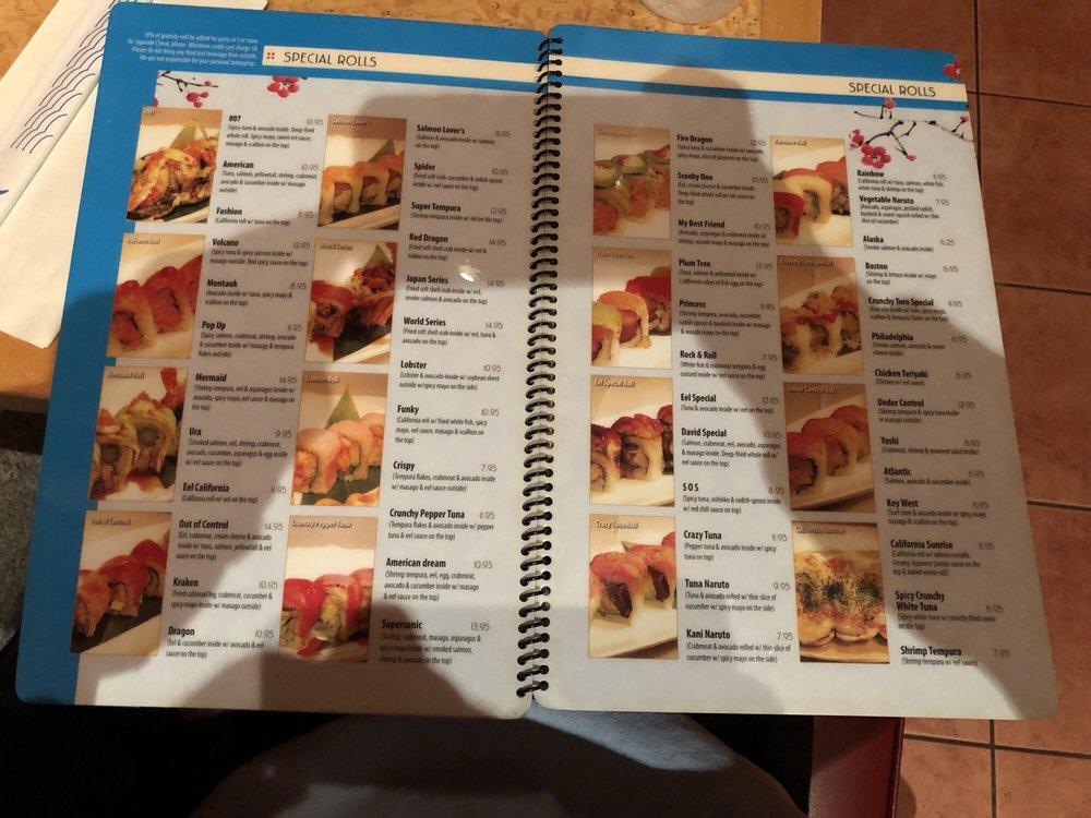 Menu at Plum Tree Restaurant, Ithaca