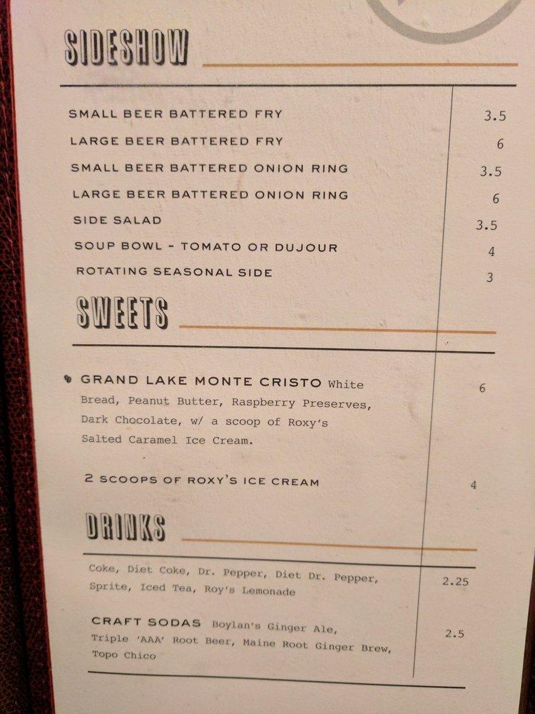Menu at The Mule pub & bar, Oklahoma City, NW 16th St
