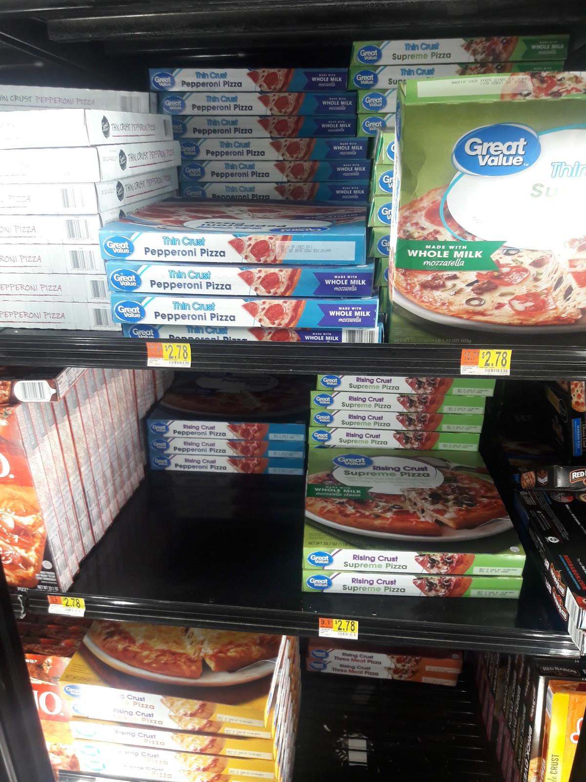 Menu at Walmart Supercenter, Madill