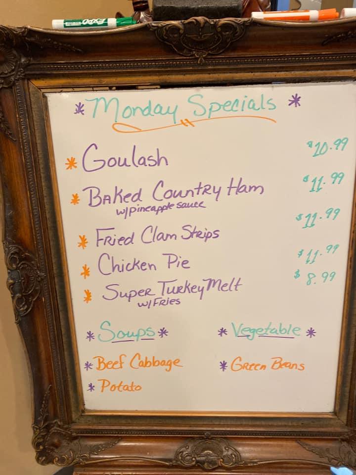 Menu at Willow Street Restaurant, Willow Street, Willow Street Pike N #9510