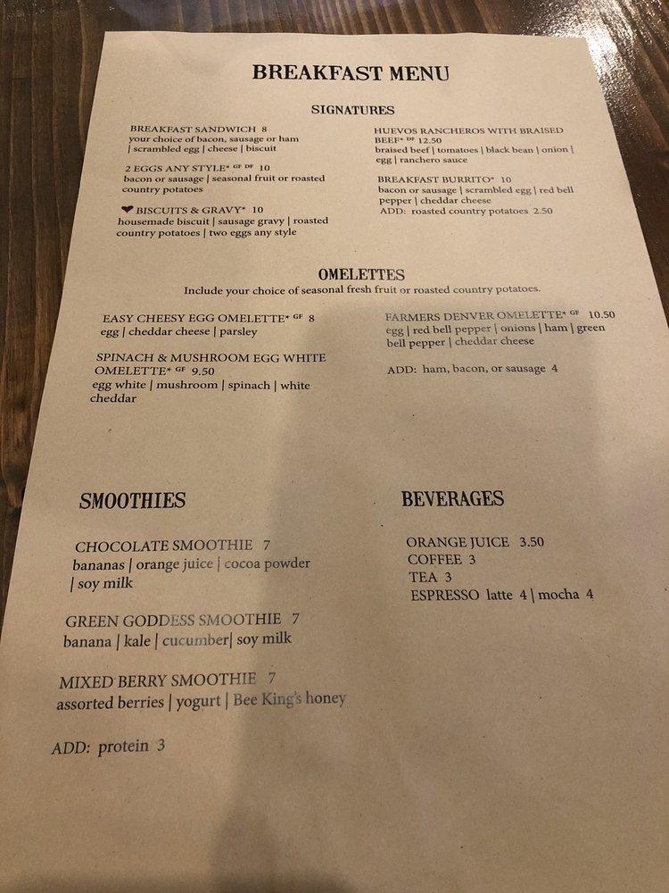 Menu at Farm 12 Restaurant, Puyallup