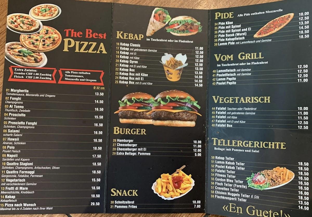 Menu da Kebi, Zurigo