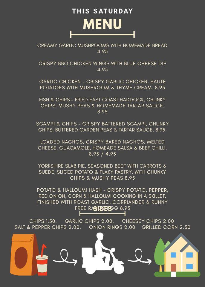 Menu at Ring O'Bells pub & bar, Bradford, 212 Hill Top Rd
