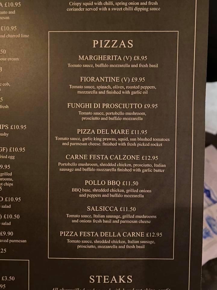 Menu at Station Hotel Blaxton pub & bar, Auckley, Station Rd