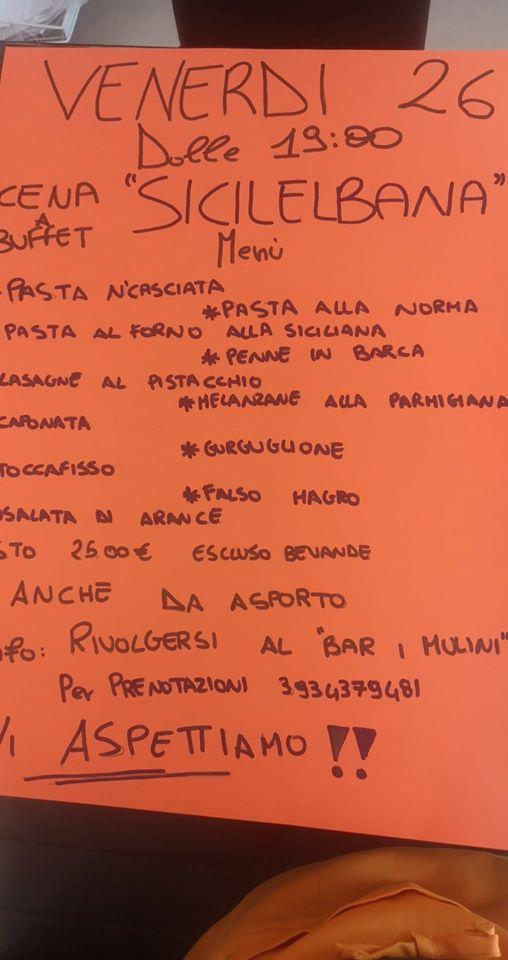 Menu da Snack Cafe' Dei Mulini, Rio Marina