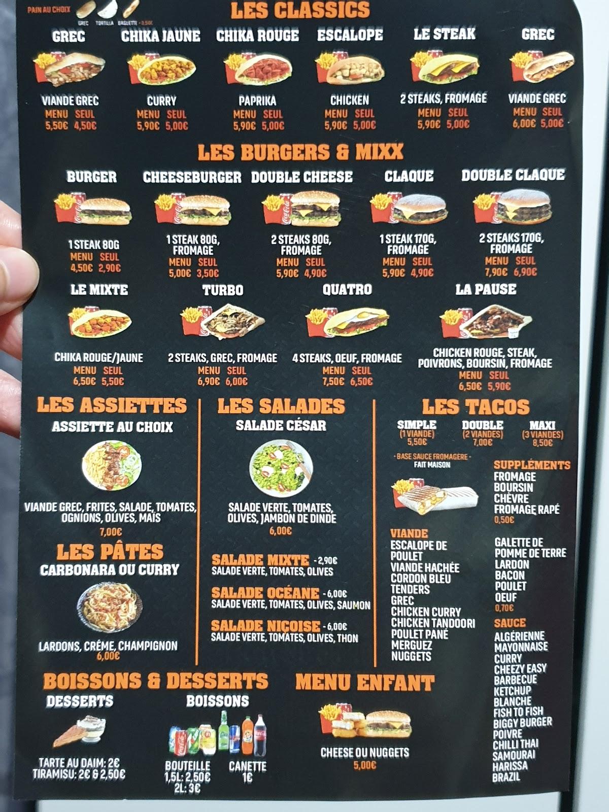 Carta de O grec, Stains