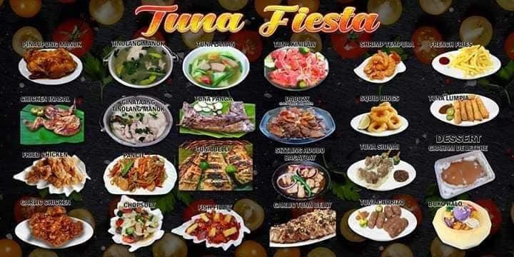 Menu at Tuna Fiesta restaurant, General Santos City