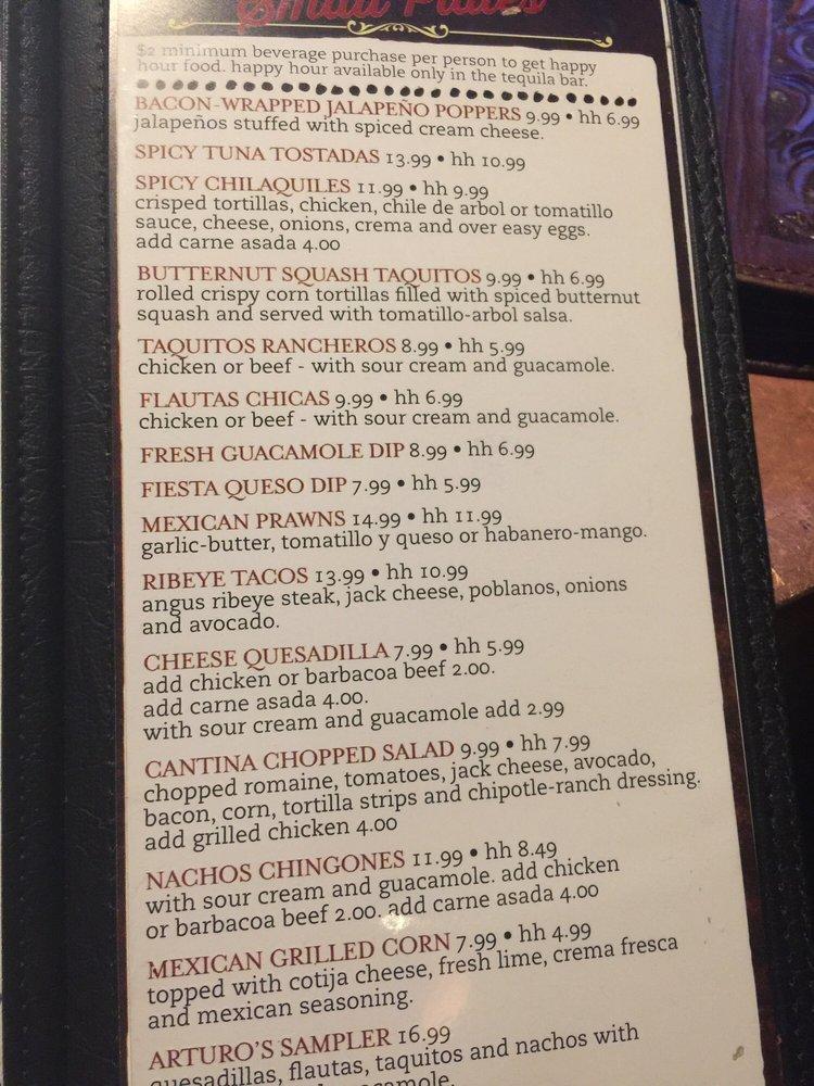 Menu at Moctezuma's Mexican Restaurant, Tukwila