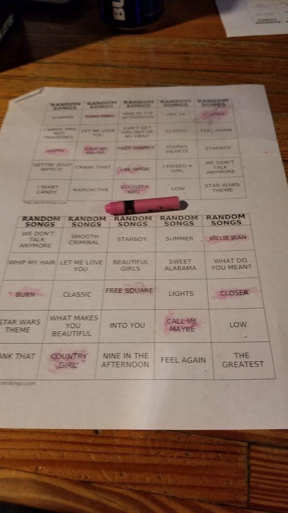 Menu at Wounded Minnow Saloon pub & bar, Dowagiac