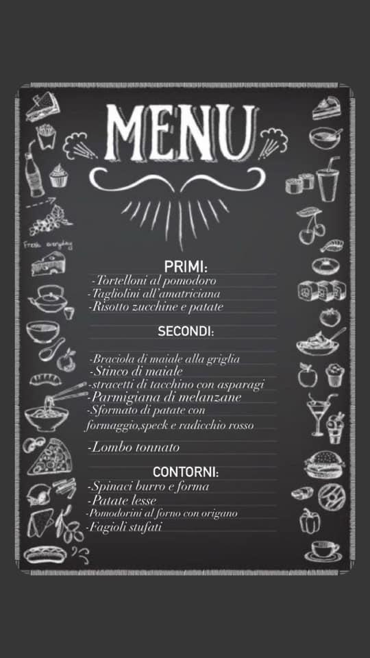 Menu at Road 64 pub & bar, Vergato