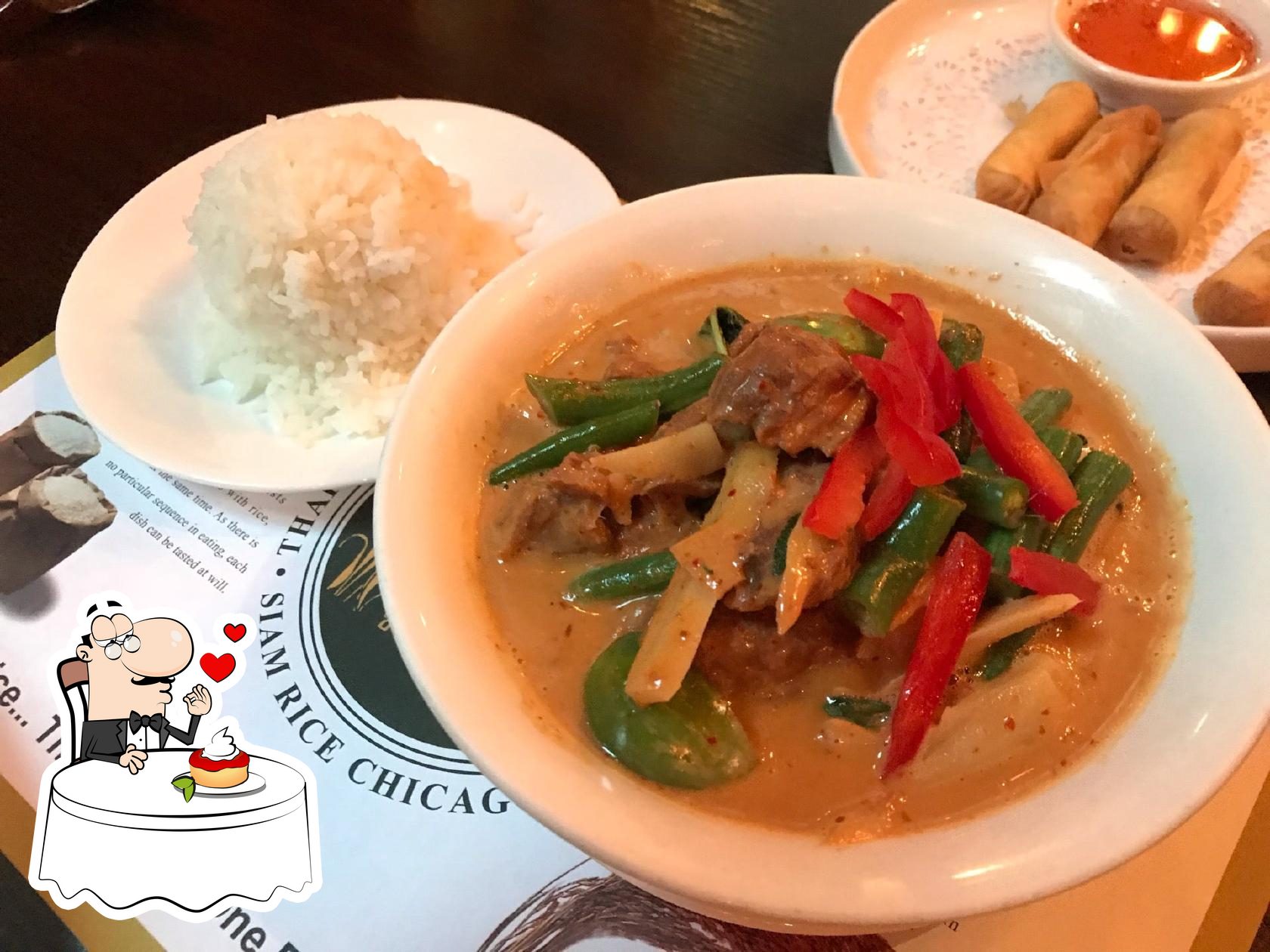 Siam Rice, 117 N Wells St in Chicago - Restaurant menu and reviews