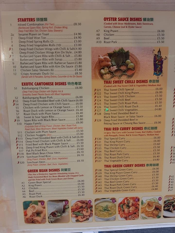 Menu at The Golden Sun pub & bar, Mablethorpe