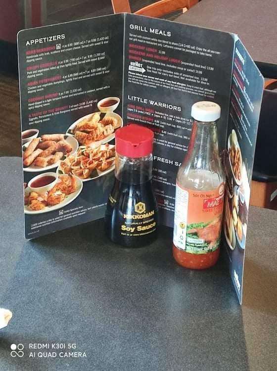 Menu at HuHot Mongolian Grill restaurant, Rochester
