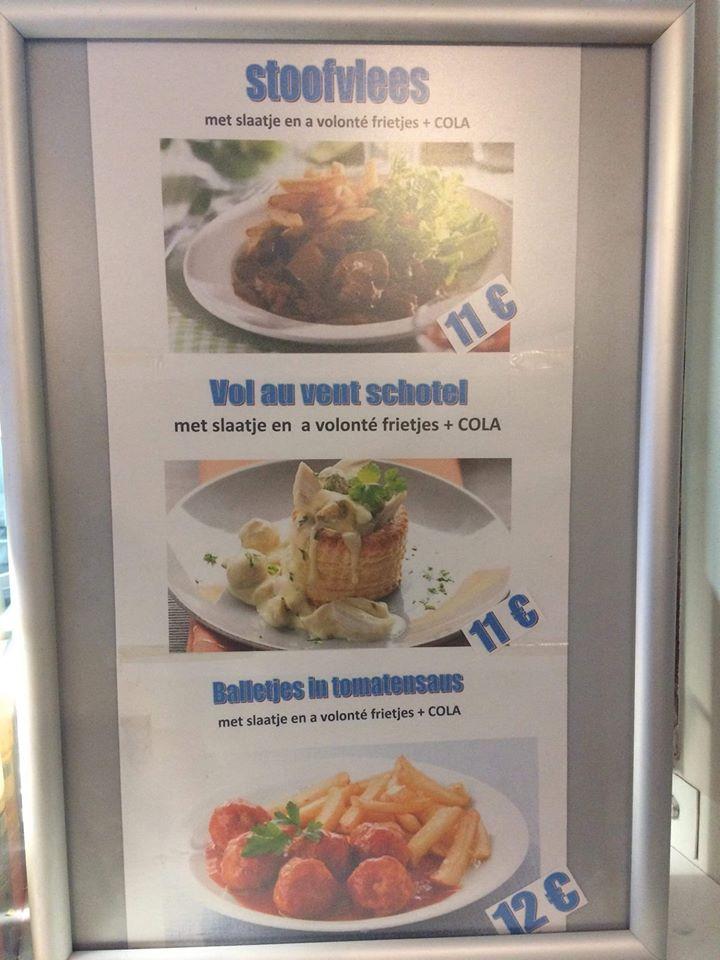 Speisekarte von Frituur De Woering, Haacht