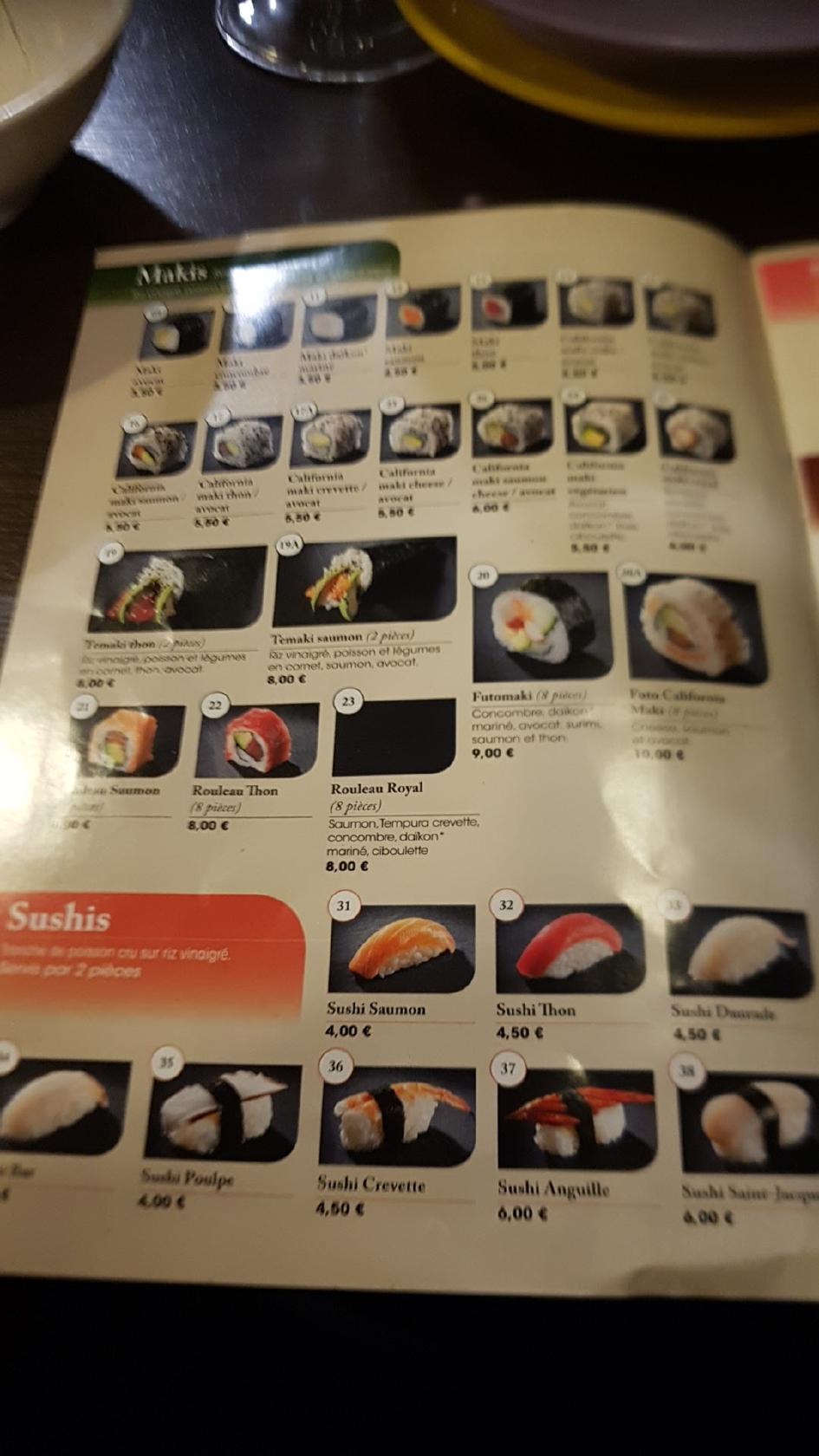 Menu au Fujiya Wok restaurant, Le Petit-Quevilly, 83 Bd du 11 Novembre