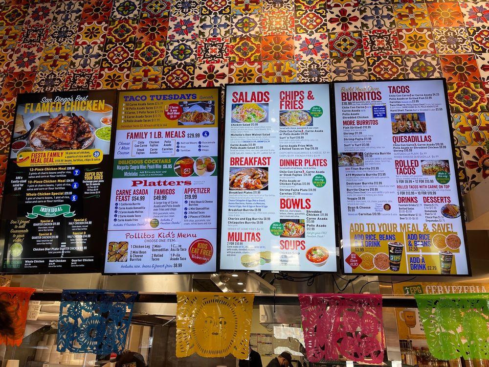 Menu at El Pollo Grill - Otay Ranch restaurant, Chula Vista, Birch Rd ...