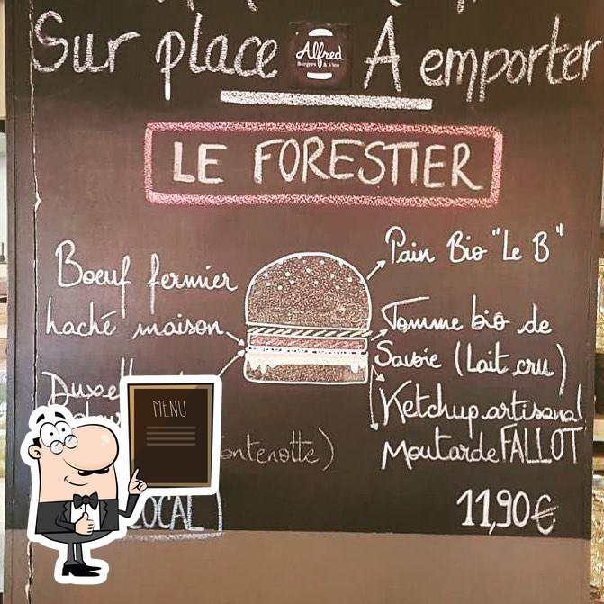 Alfred Burgers & Vins pub et bar, Dijon - Menu du restaurant et ...