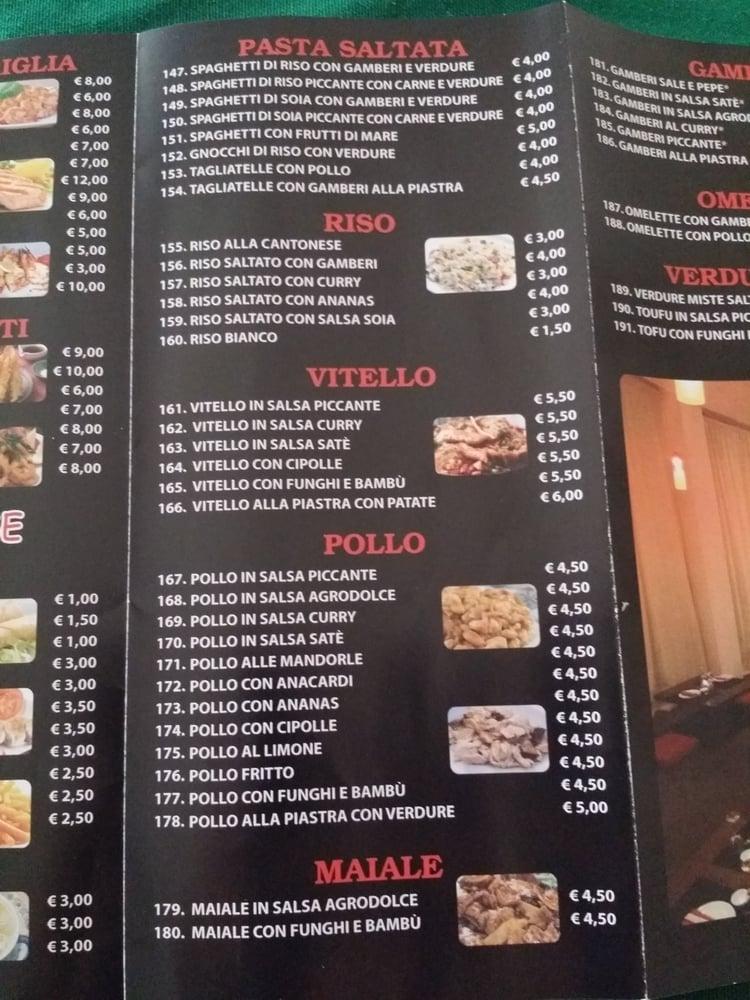 Speisekarte von Takaya restaurant, Muggiò