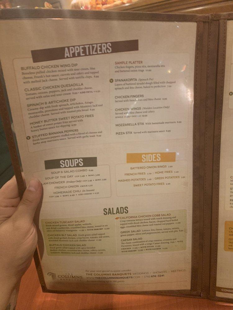 Menu at Alton's Restaurant - Cheektowaga, Buffalo, Walden Ave