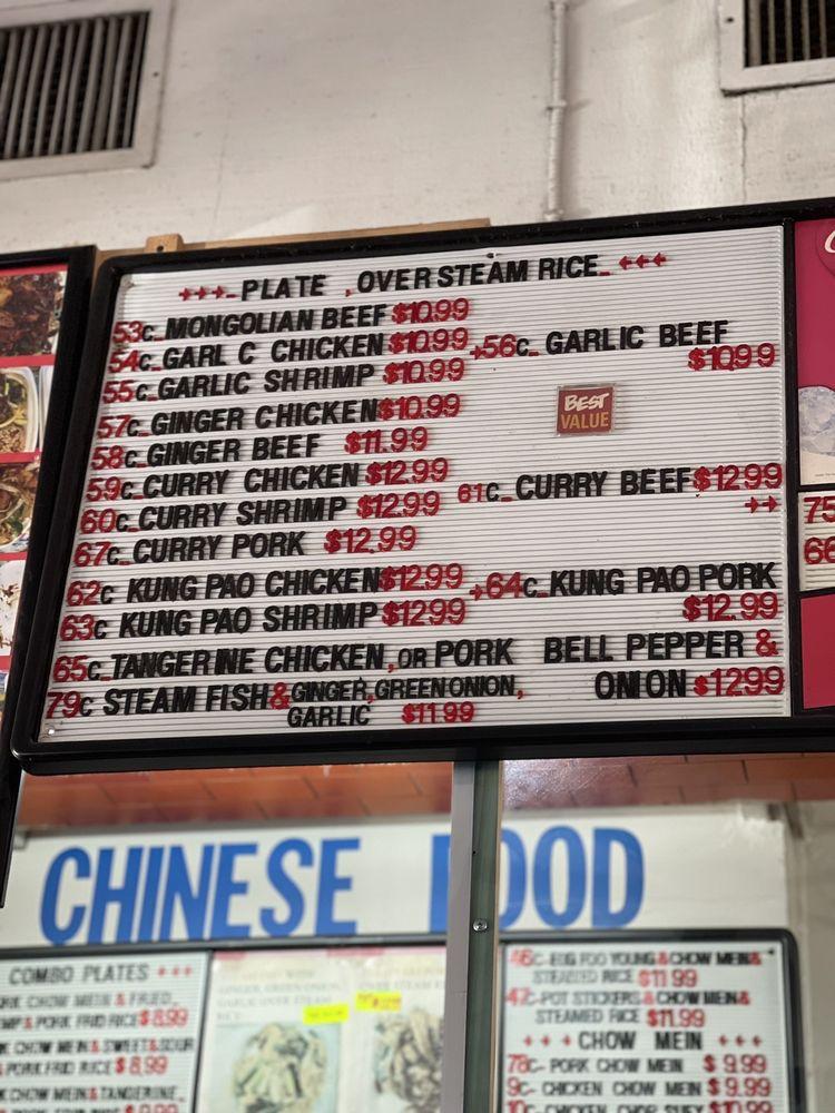 Menu at Mark's Kitchen restaurant, Fresno