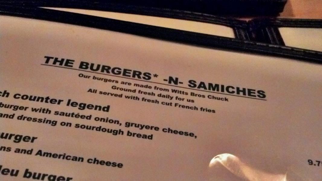 Menu at Restaurant 55, Dover