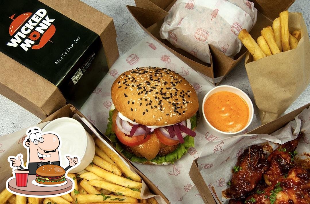 Wicked Monk Burgers, Gurugram - Restaurant reviews