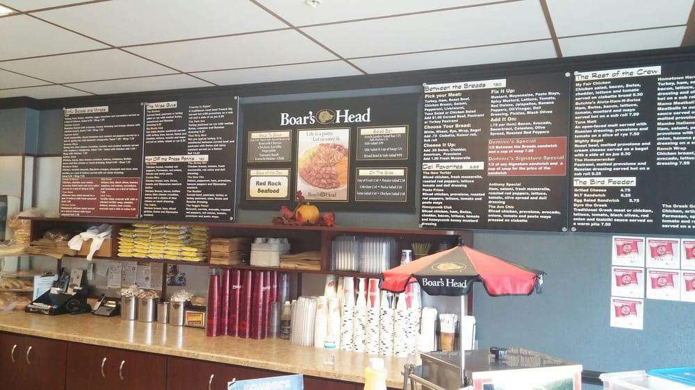 Menu at Dominics Deli restaurant, Palm Coast