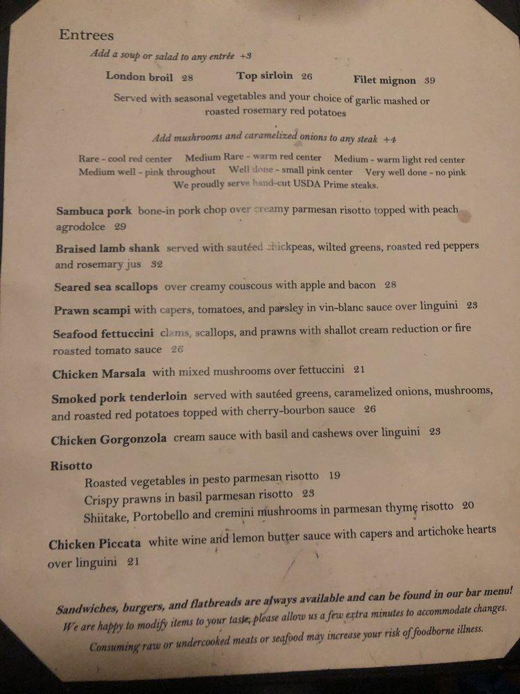 Menu at The Repp pub & bar, Snohomish