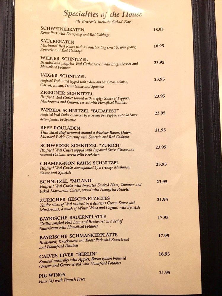 Menu at Ambry Restaurant, Fort Lauderdale