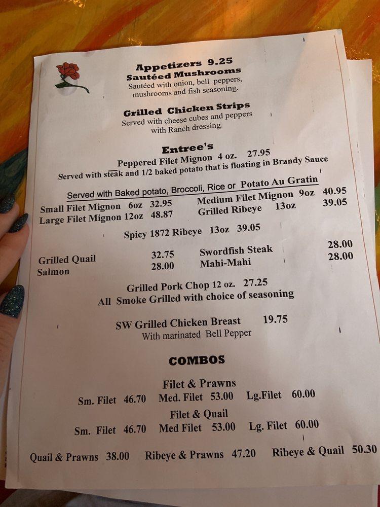 Menu at Molly's Landing pub & bar, Catoosa, N Old Hwy 66