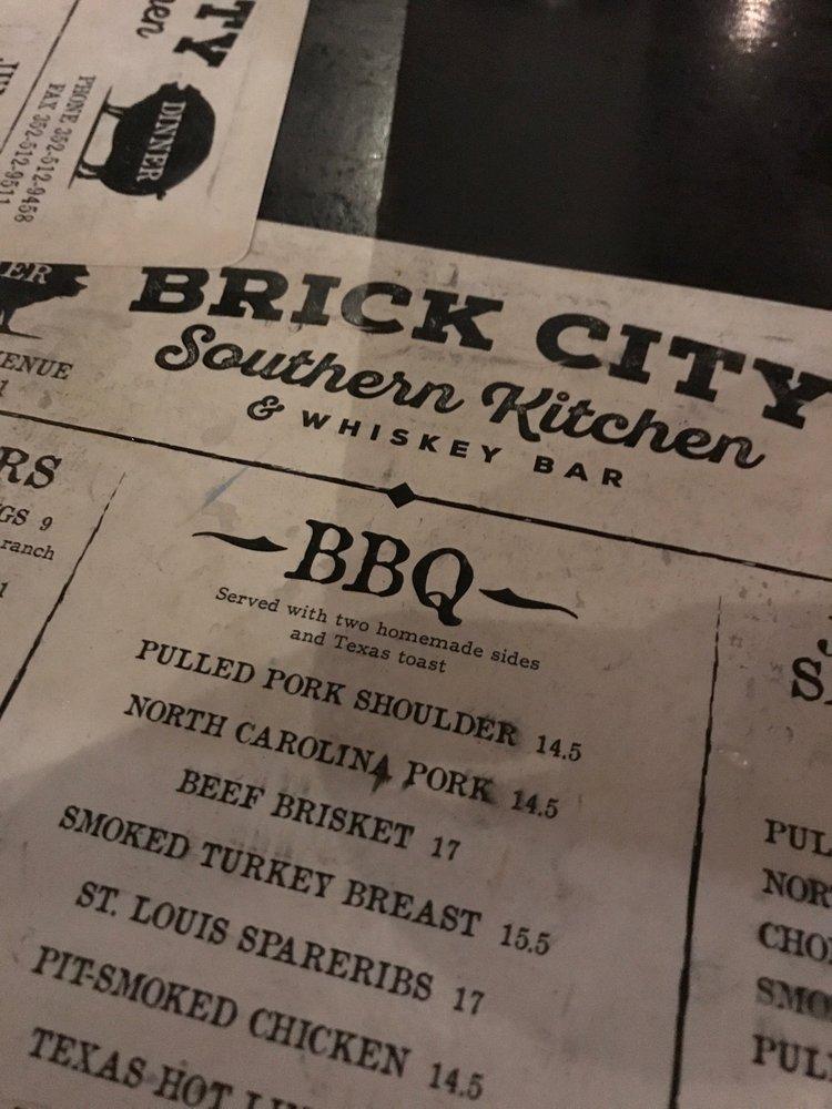 Menu at Brick City Southern Kitchen pub & bar, Ocala