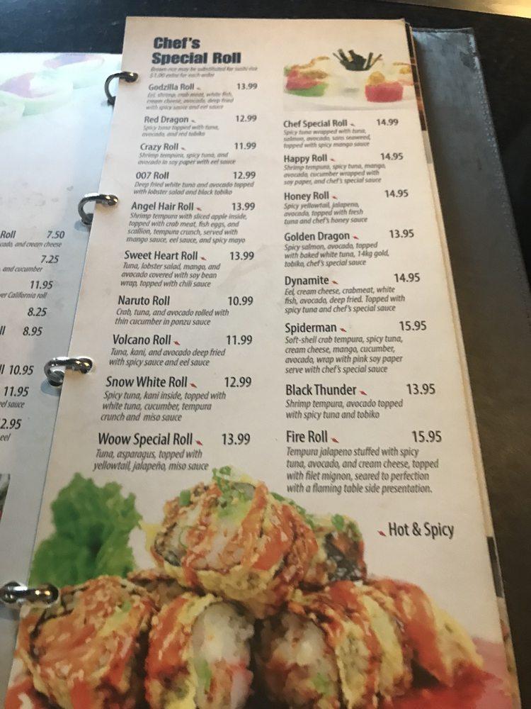 Menu at Wu's House Orland Park restaurant, Orland Park